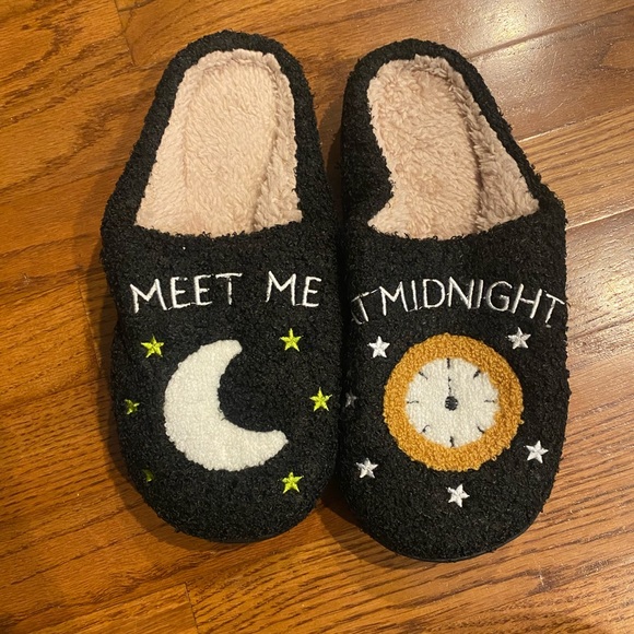 Shoes | Taylor Swift Inspired Meet Me At Midnight Fuzzy Slippers | Poshmark